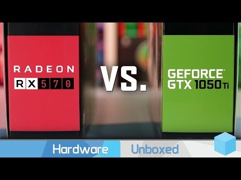 Radeon RX 570 vs. GeForce GTX 1050 Ti, Adrenalin 2019 Edition Driver Update