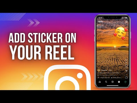 How To Add Sticker On Instagram Reel