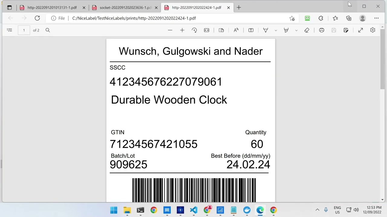 CakePHP 4 - Using Socket and Http Client Classes to talk to Nicelabel Automation Manager