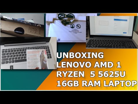 UNBOXING: Lenovo IdeaPad 1 Ryzen 5 5625U 16GB RAM, 512GB SSD, Windows 11 & MS Office