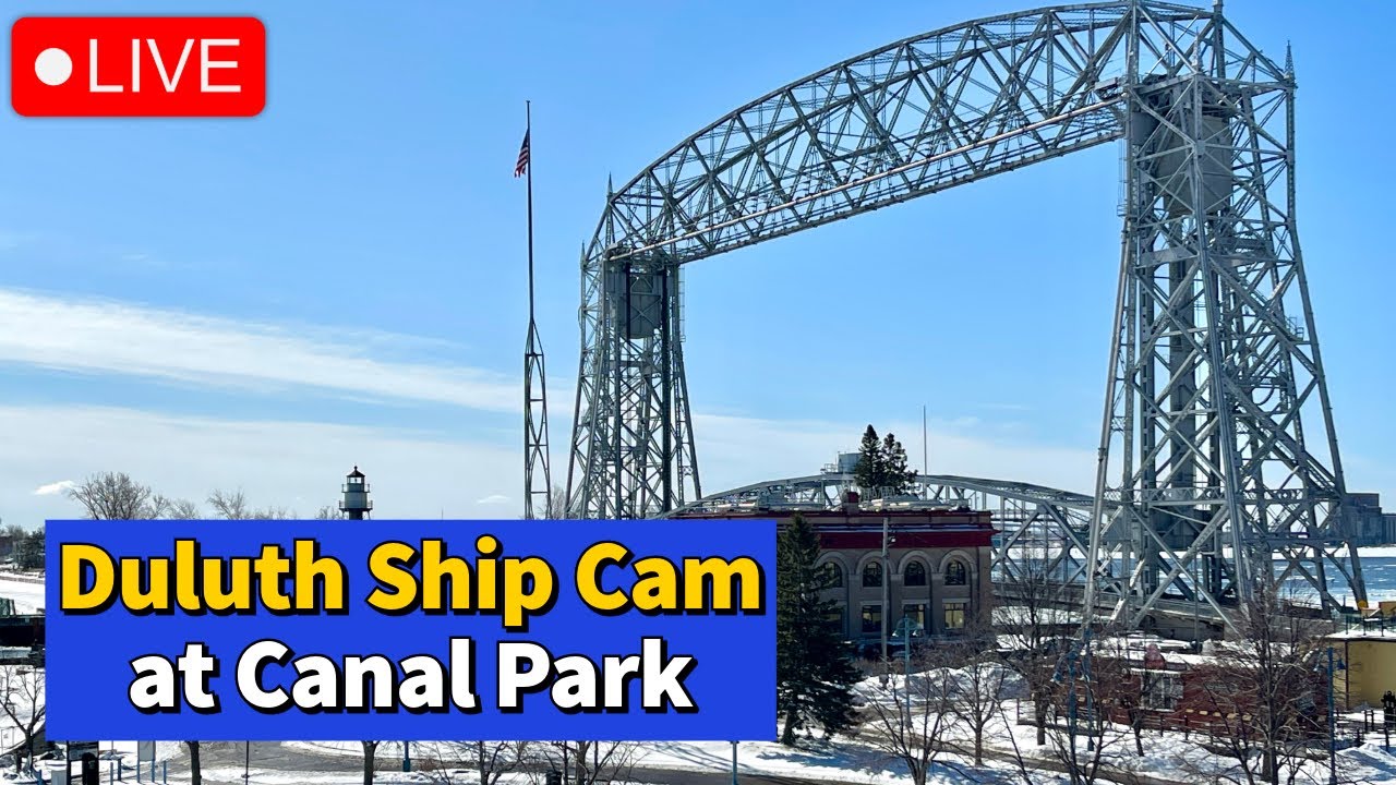 Aerial Lift Bridge & Duluth Harbor - Live Webcam | GeoWebcams
