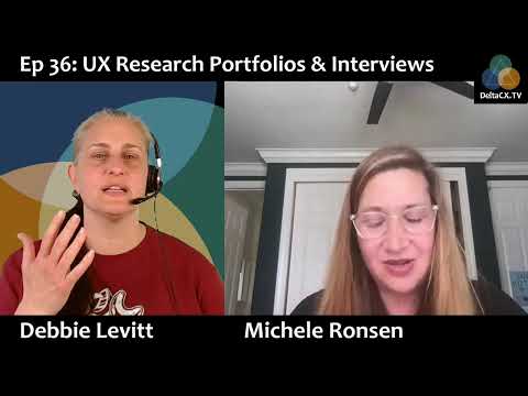 Ep 36: UX Research Portfolios & Interviews