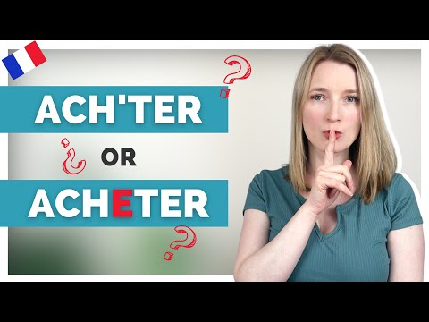 20 French Words Where The Middle E is Silent | French Pronunciation For Beginners - Intermediates