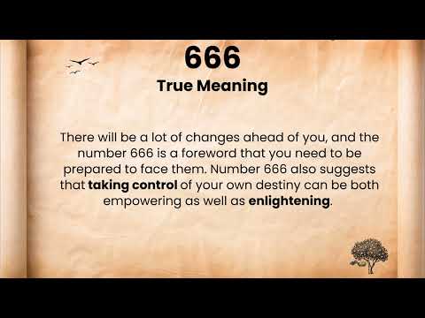 Angel Number 666 Meaning in Englishβ‘ | Number 666 in Love, Spirituality, Career, Lifeπ