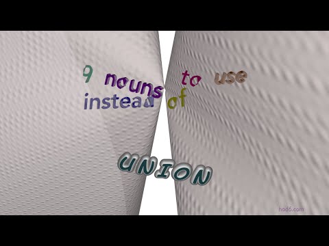 union - 11 nouns synonym to union (sentence examples)