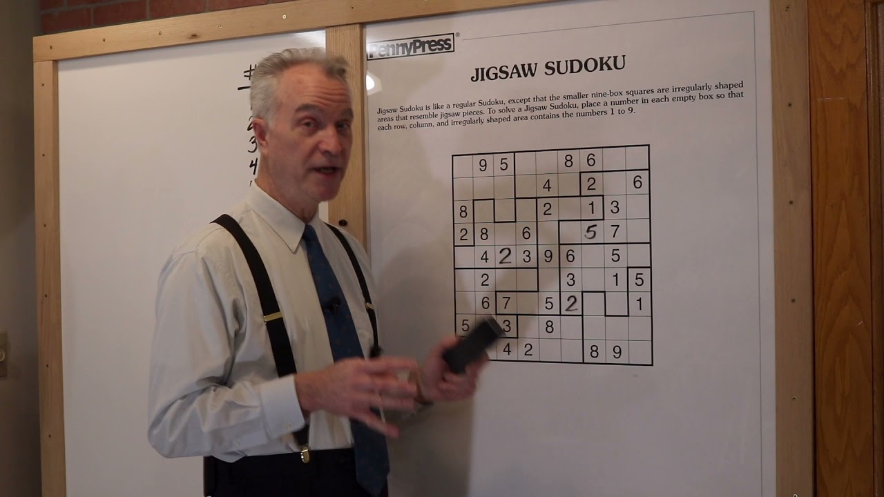 The Puzzle Detective Returns!  Jigsaw Sudoku