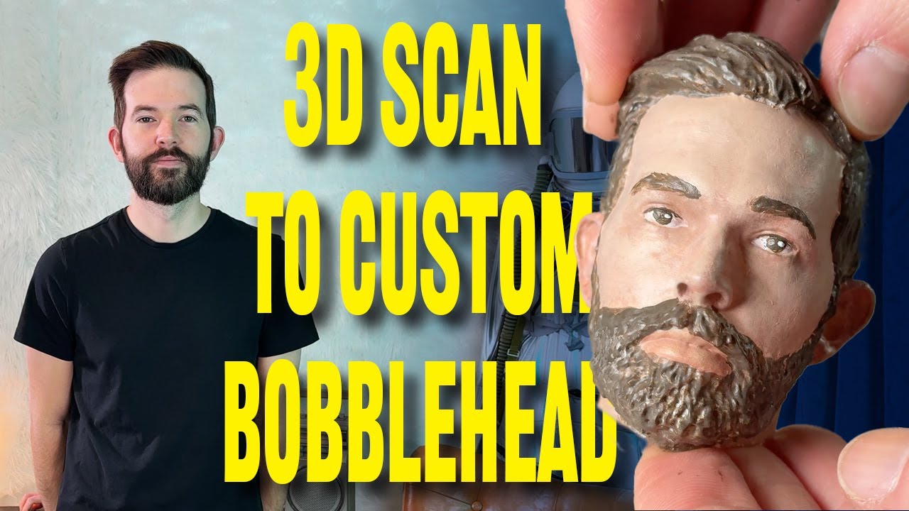 I 3d Scanned Myself and Made a Custom Bobblehead - Creality Otter