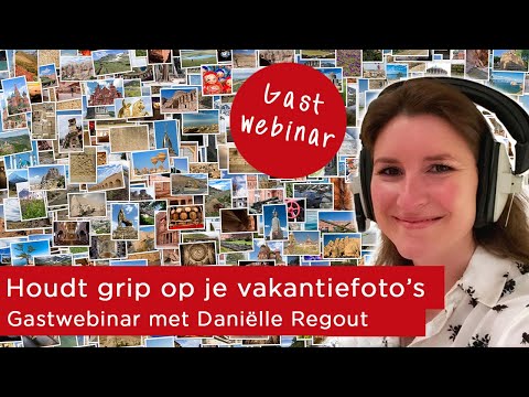 Gastwebinar - Aan de slag met je vakantiefoto's ism O.P.A.