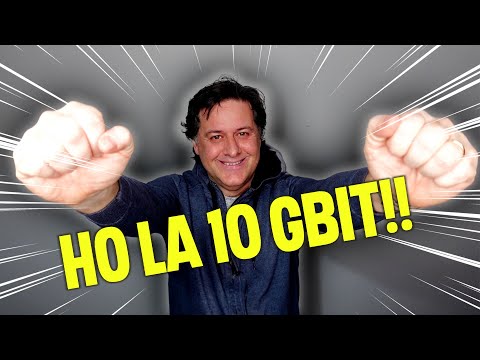 DIMENSIONE: fibra ottica a 10Gbit in casa!!!