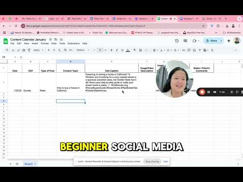 How to make a Content Calendar for Social Media Managers!