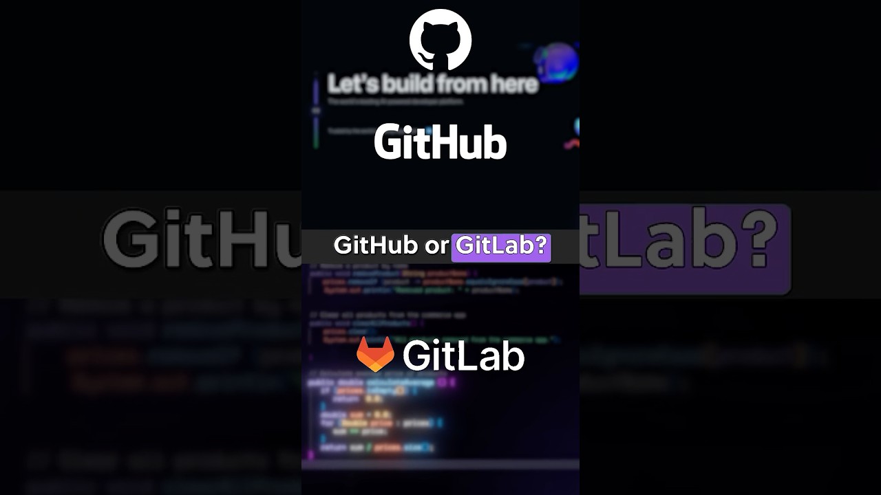 GitHub vs. GitLab - When to Use Which #github #gitlab #coding