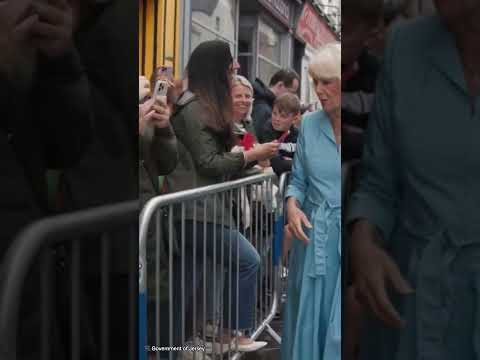 King Charles and Queen Camilla arrive in Jersey 👋