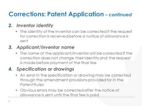 Proposed amendments to the Patent Rules - Part 3