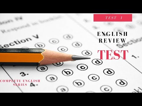 Complete English Series Review Test 1