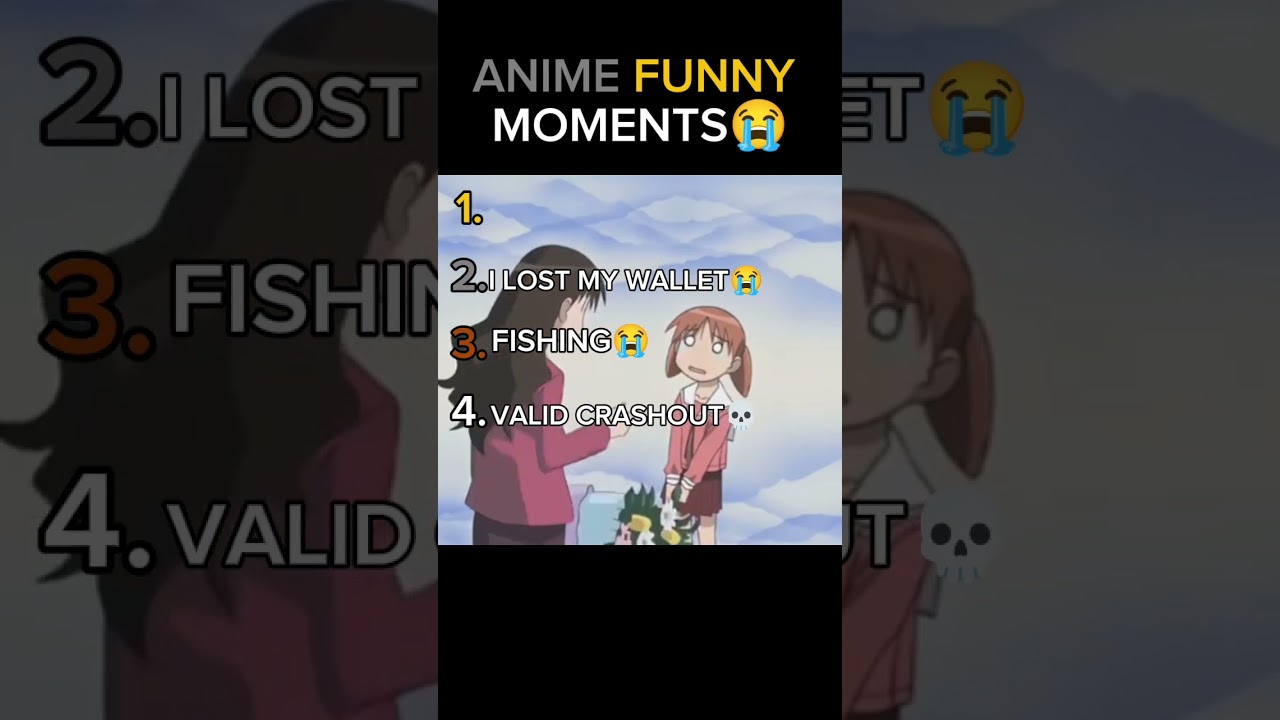 Ranking Anime Funniest Moments 🤣... The Last One Is Confusing