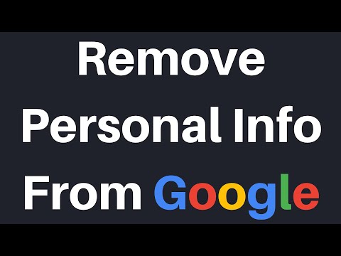 How To Request To Remove Your Personal Information On Google