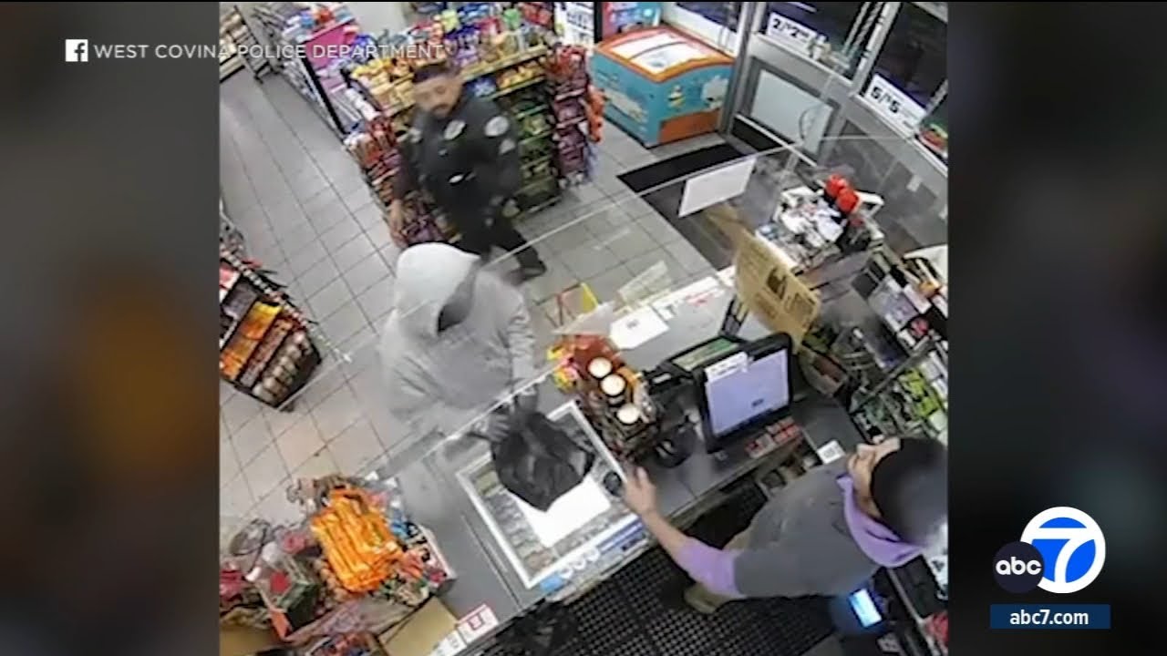 SoCal officer describes tense moment he walked in on armed robbery in progress