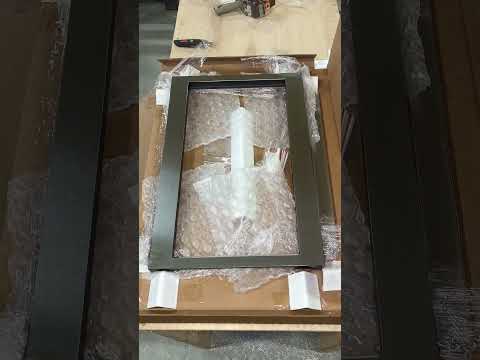 Unboxing custom microwave trim kit #homefix #diy #microwavehacks #kitchen #interiordesign