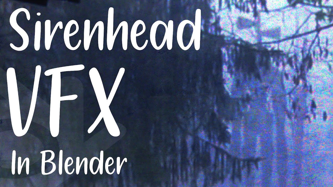 Putting a 3D Sirenhead in Real Footage