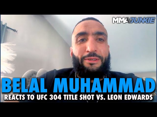 An angry Belal Muhammad accuses Leon Edwards' team of giving fighters a ...