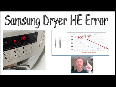 #53 - Samsung Dryer HE Error Code and Step-by-Step Diagnostics