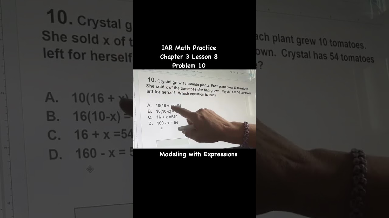 Modeling with Expressions  Problem10  #mathtutor #mathteacher #mathcourse #expressions #shortsfeed