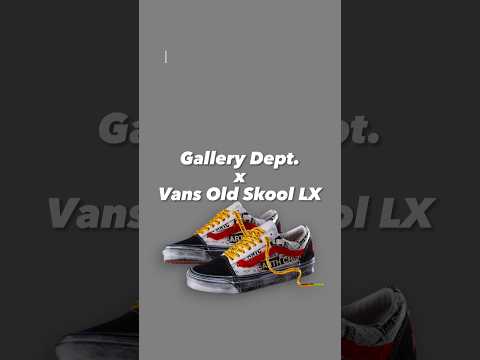 The Gallery Dept. x Vans Old Skool LX en una colaboración vintage #sneakerhead #sneakers