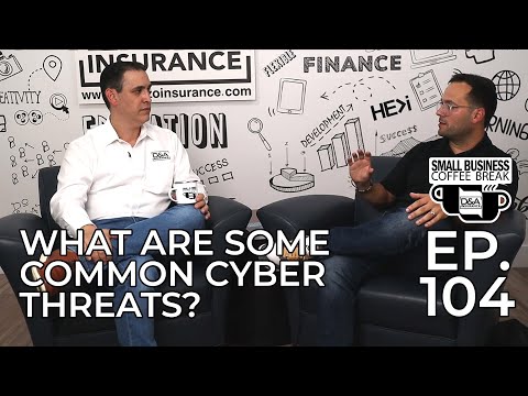 What are some common cyber threats?