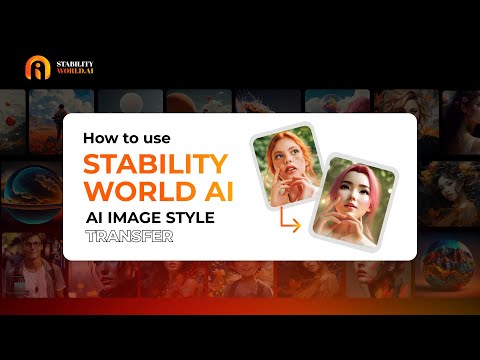 How to use AI Image Style Transfer feature? | Stability World AI Tutorials