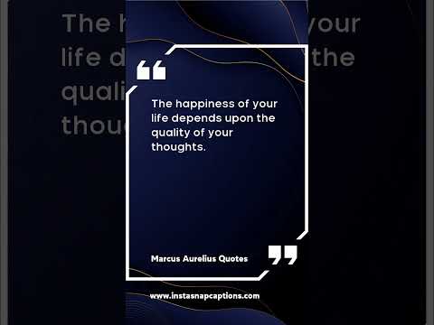 Marcus Aurelius Quotes Captions For Instagram | #Marcus #Aurelius #Quotes #Captions#Instagram