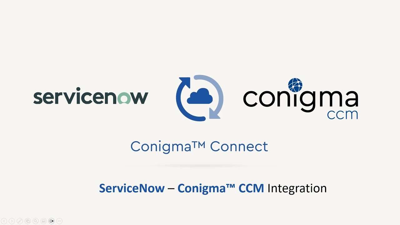Link ServiceNow Change Management (CTasks) with SAP Transport Management / SAP CTS via Conigma CCM