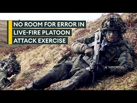 Keeping troops safe in British Army's dangerous live-fire exercises