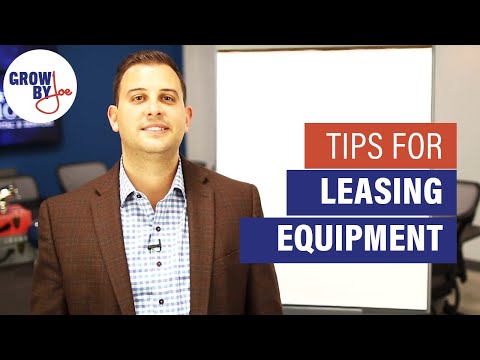 How Does Equipment Leasing Work?