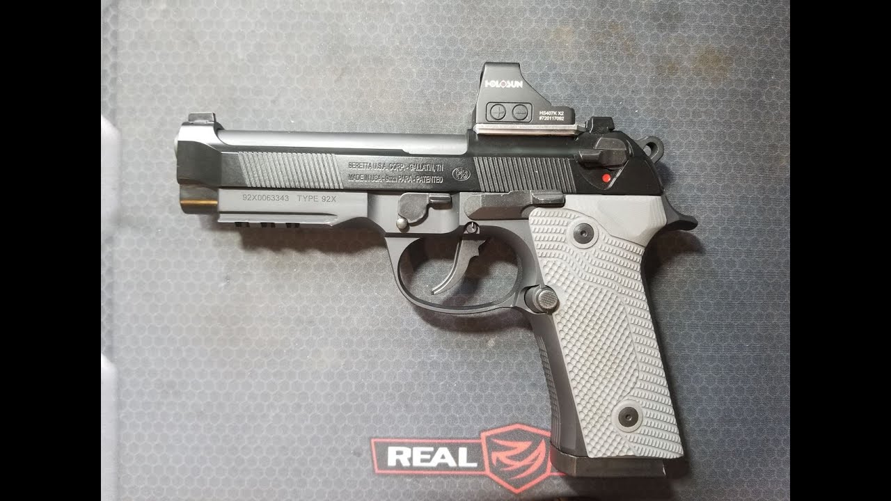 The Best Beretta 92 RDO Optic Plate Option! Dlah Designs