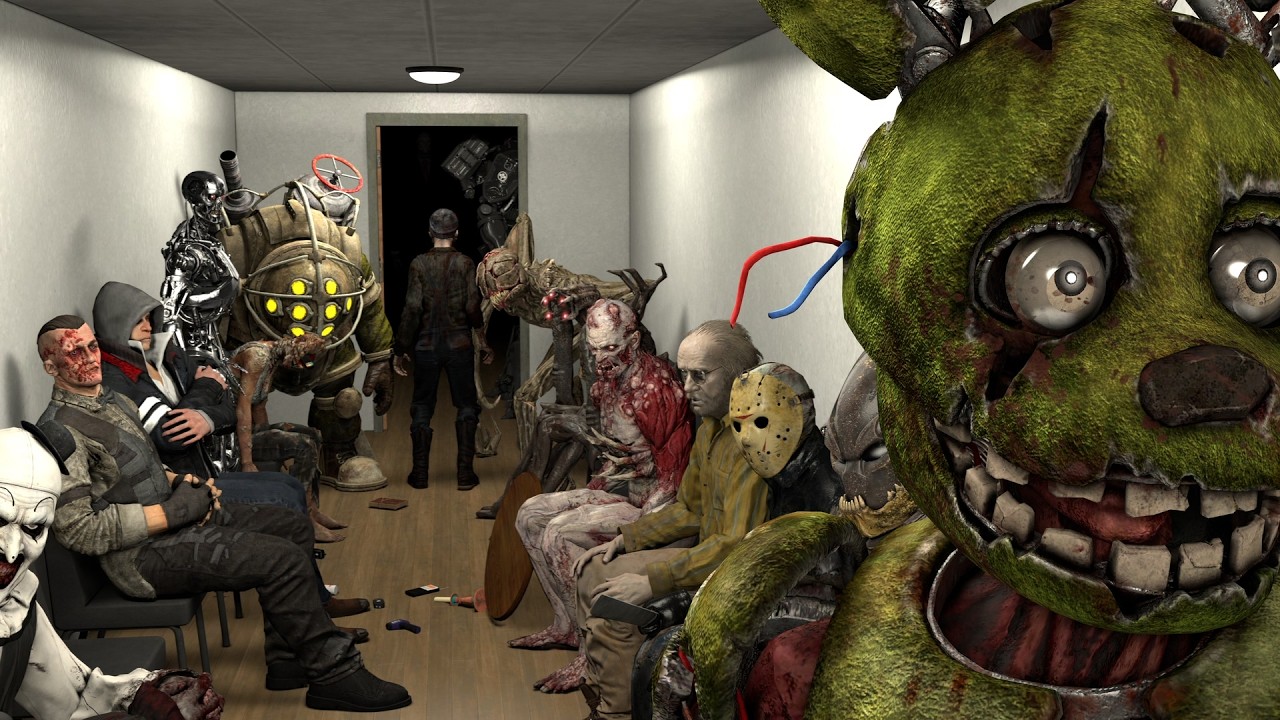 Springtrap Meets Other DBD Killers