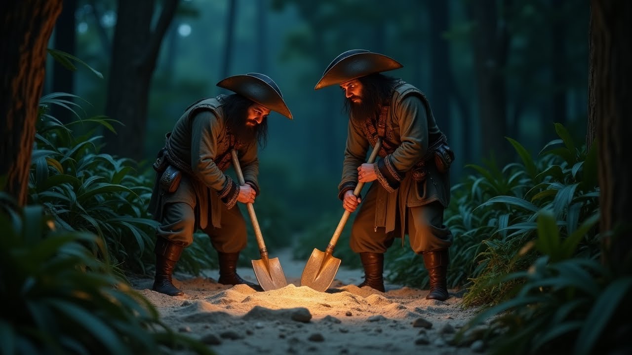 Pirate Folk Song – Pirate Treasure | AI Music Video 🏴‍☠️