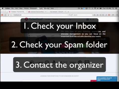 How to access your tickets