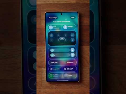 How to fix the OneUI 7 quick settings and notifications panel