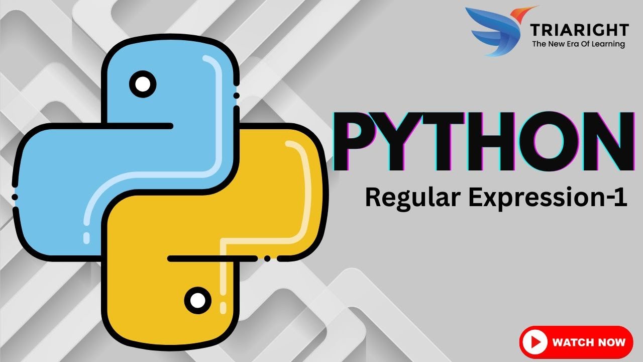 Introduction to Regular Expressions in Python | re Module Basics |Python Tutorial Chapter 24 –Part 1
