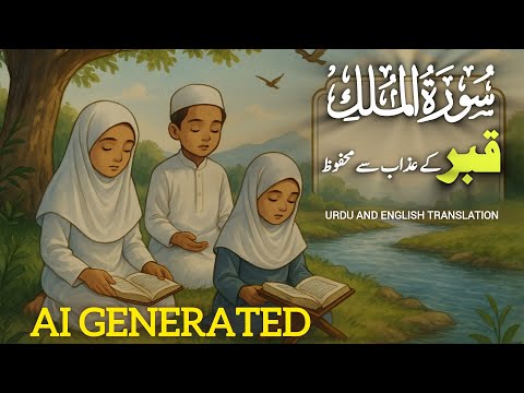 Ai islamic images - Surah Mulk Most Beautiful Recitation | سورۃ الملک | English and Urdu Translation
