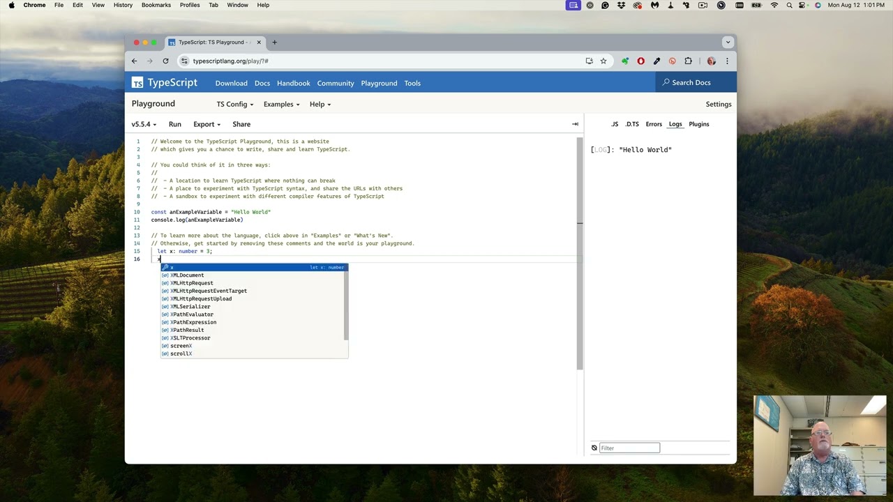 Introduction to the Typescript Playground