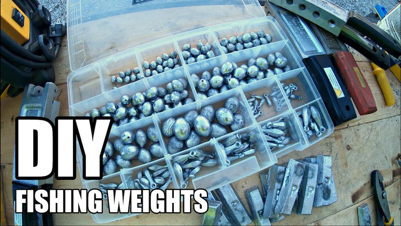 Making Fishing weights for CHEAP with Do-it Molds
