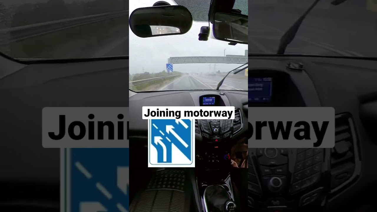 How to join a motorway #drivingtesttipsUK