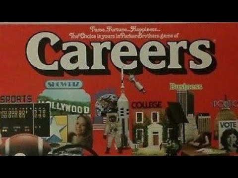 Ep 148: Careers Board Game Review (Parker Brothers 1955) + How To Play