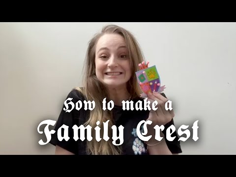 Make a family crest with Frances! 👑