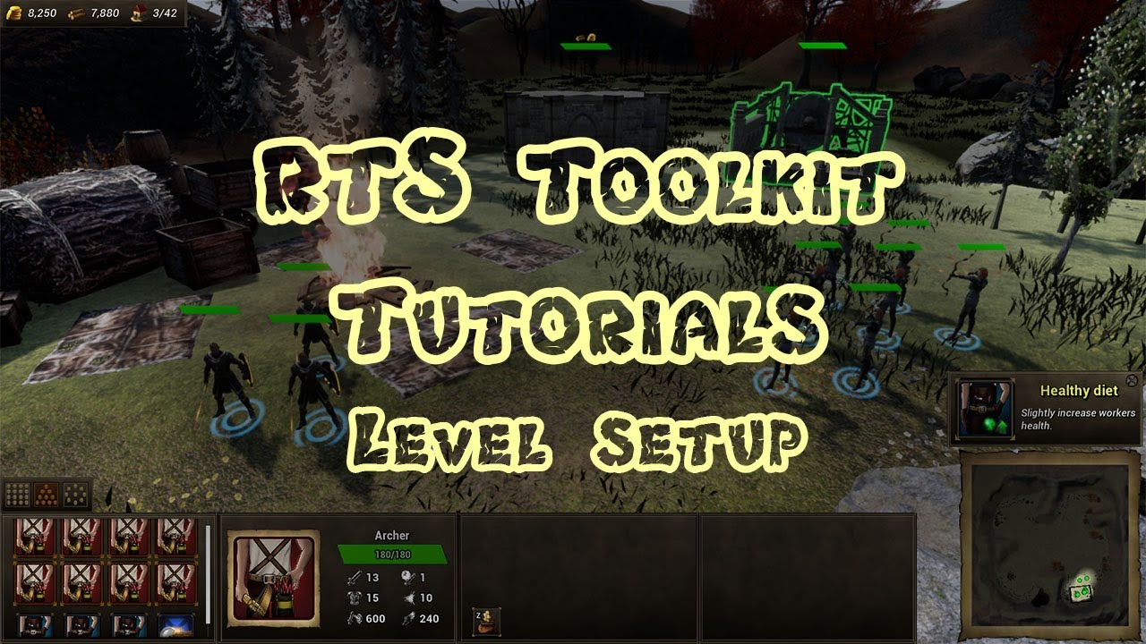 RTS Toolkit Tutorial Series: Episode 1 - Level setup
