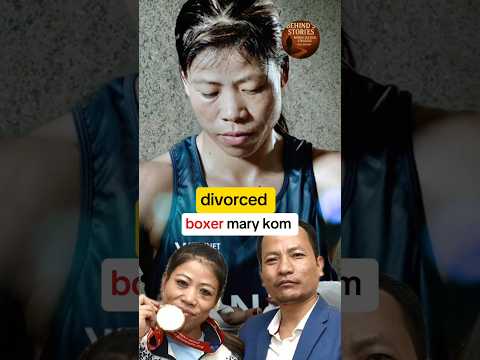 Mary kom and Karung Onkholer divorced 💔🥀 #boxing #inspiration #indianboxer #boxer #divorce #love