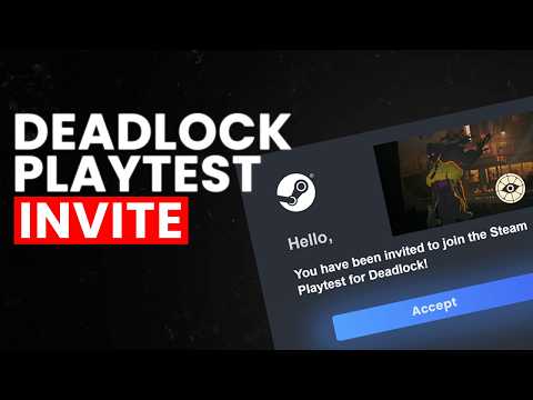 Deadlock Playtest FREE Invite (How to Play Deadlock)