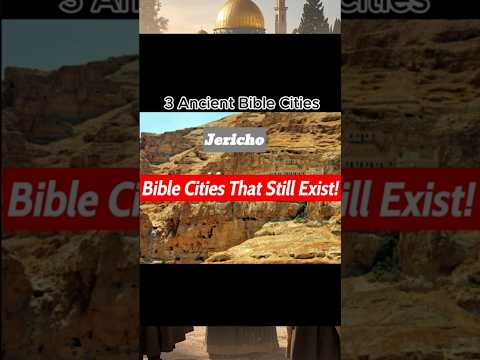 3 Ancient Biblical Places That Still Exist Today | Jericho to Jerusalem