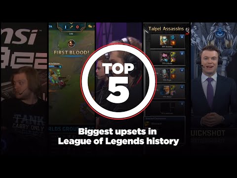 The Top 5 Biggest Upsets in LoL History